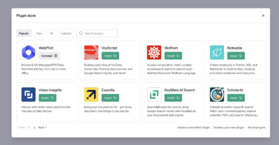 Add WebPilot to your GPTs