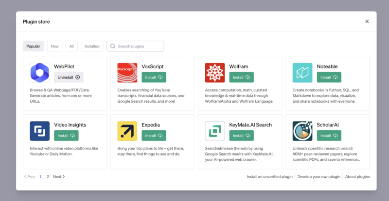 Add WebPilot to your GPTs