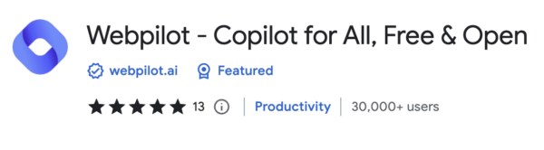 Webpilot Browser Extension - Free & Open
