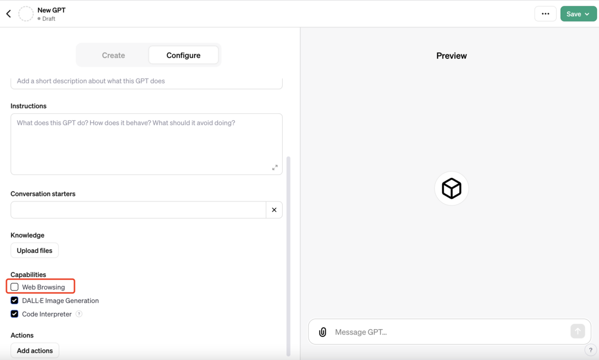 Add WebPilot to your GPTs